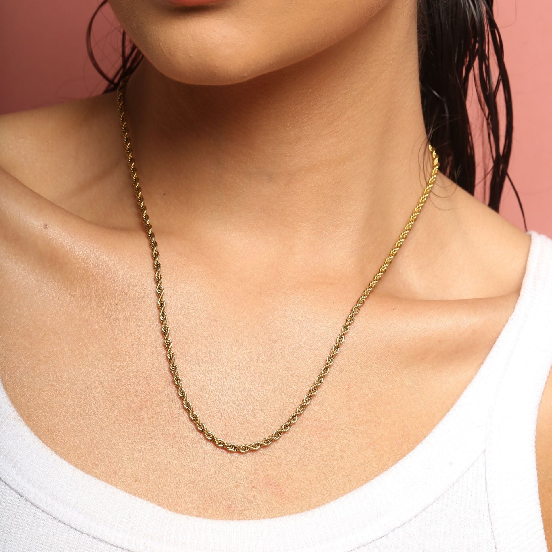 Ruby Chain Necklace Cali Tiger